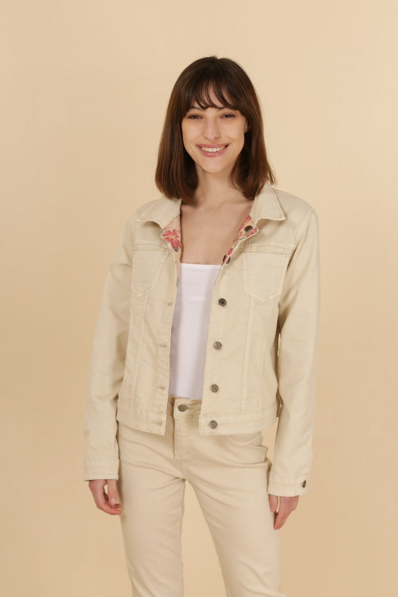 Onado Reversible Jacket Laila Beige – Genevieves Kaikoura